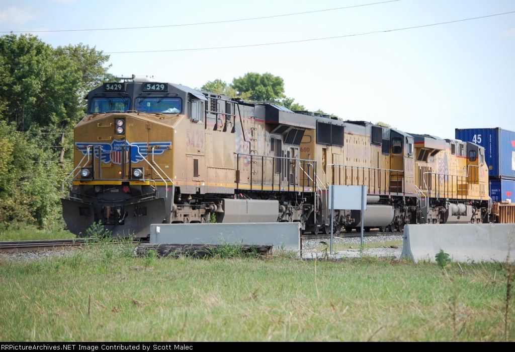 UP 5429, 4680 & 7839